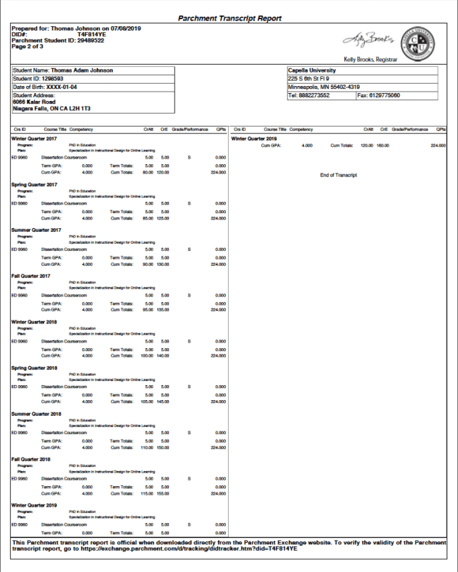 Degrees | Transcripts | Certificates | education | technology | ai ...